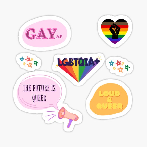 "Queer Pride - Lgbtqai Multipack " Sticker for Sale by Koiboi11 | Redbubble