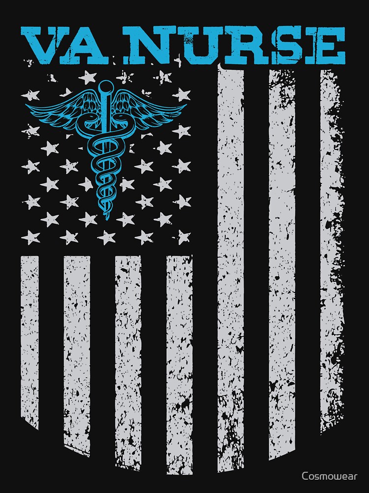 "VA Nurse" T-shirt for Sale by Cosmowear | Redbubble | va nurse t ...