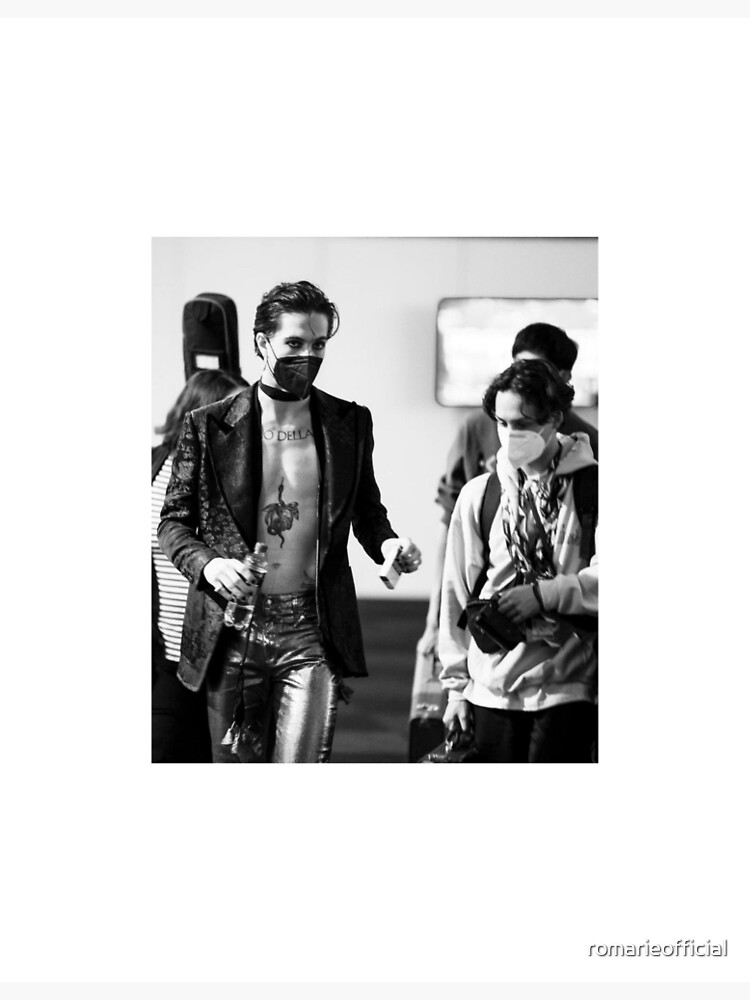 "Damiano David Måneskin" Poster by romarieofficial | Redbubble