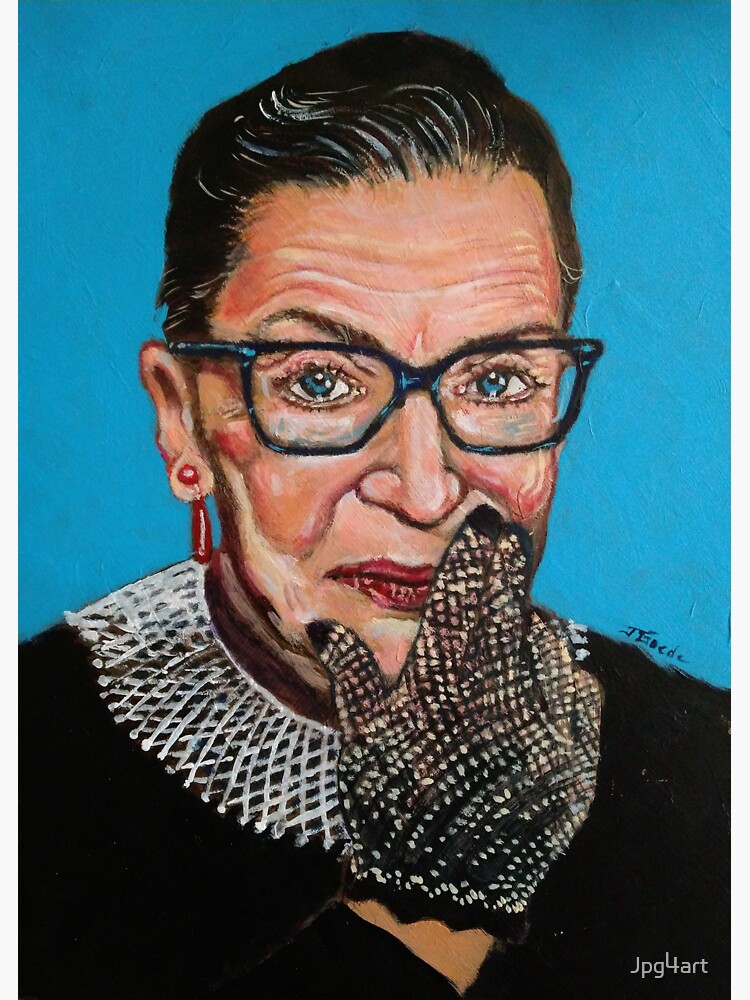 "RBG for Justice" Sticker by Jpg4art | Redbubble