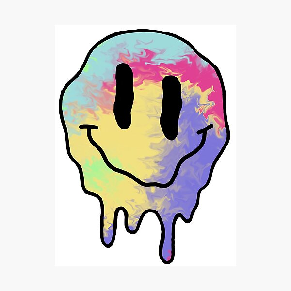 "Melty smiley face" Photographic Print by cambrieadams | Redbubble