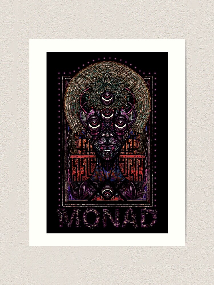 "Monad Makuṭa" Art Print for Sale by Olof Röckner | Redbubble