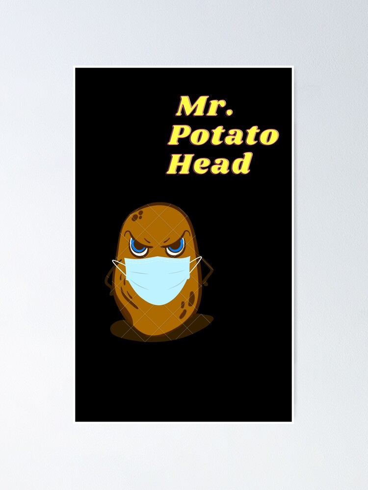 "Angry Potato Head" Poster for Sale by Daksh8290 | Redbubble