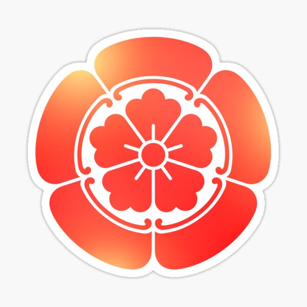 "Oda Clan Kamon" Sticker for Sale by NihonLegends | Redbubble
