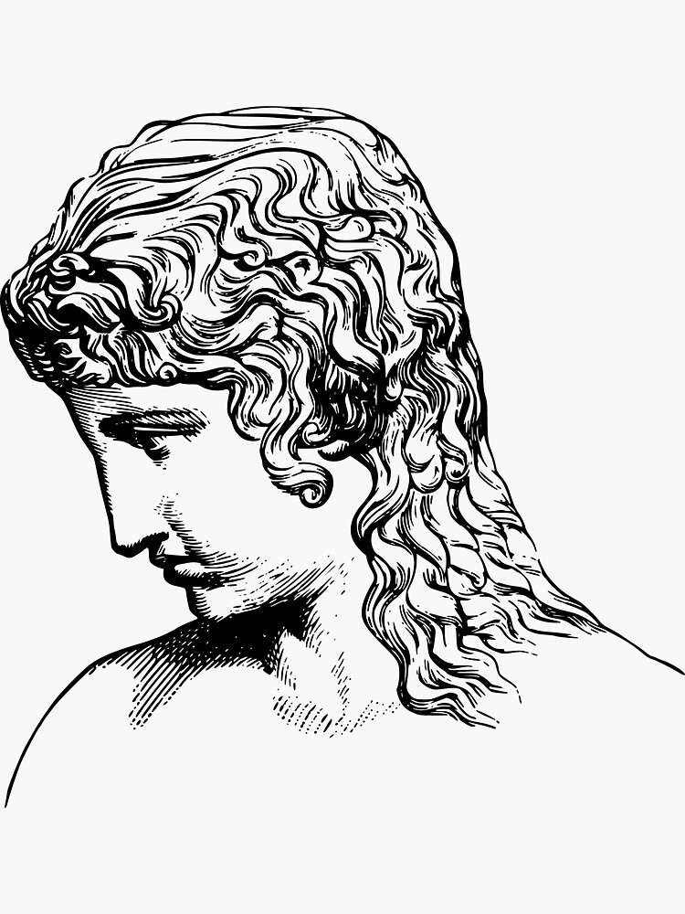 Pegatina «Eros mitología griega» de Erosiam | Redbubble