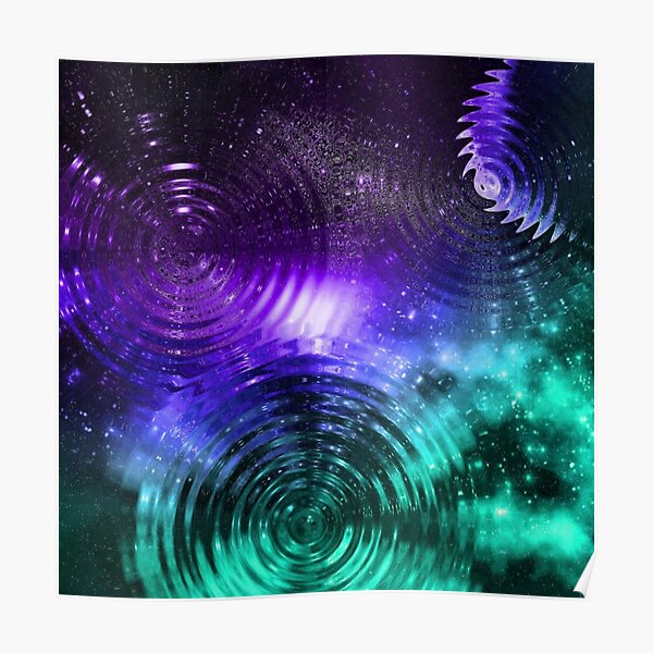 "Galaxy Rain Ombre Galaxy" Poster for Sale by spacegalaxyart | Redbubble