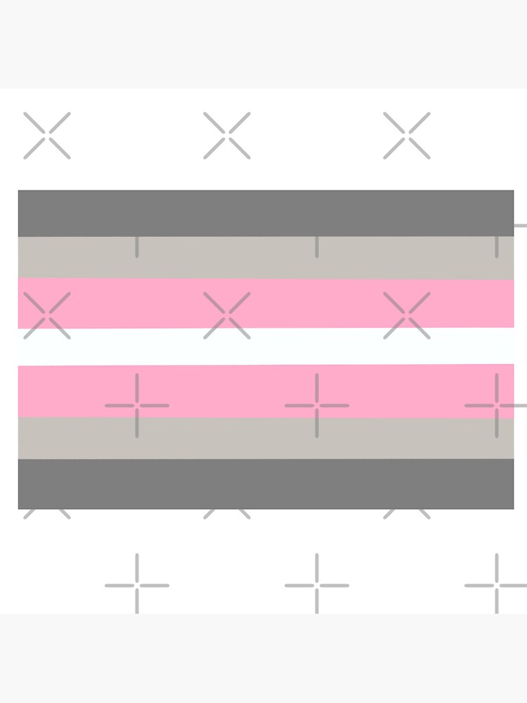 "demigirl flag" Sticker by designzbyjackal | Redbubble