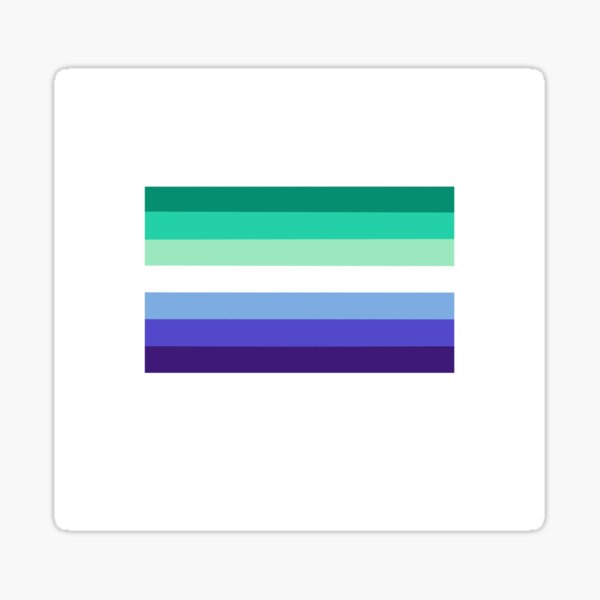 "gay male flag" Sticker by designzbyjackal | Redbubble