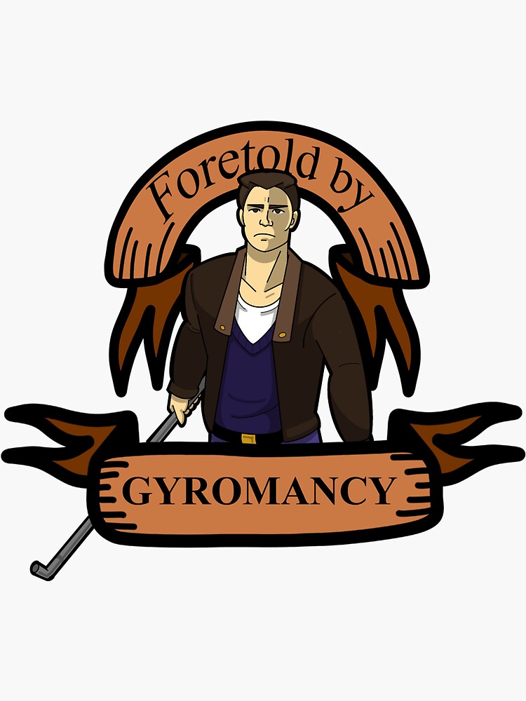 "Foretold by Gyromancy (Silent Hill)" Sticker for Sale by ...