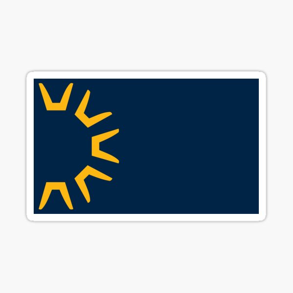 "The St. George (Flag of the City of St. George, Utah)" Sticker for ...