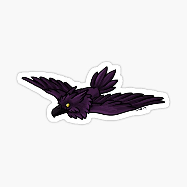 "Druid Cuties - Stormcrow" Sticker for Sale by DancingHare | Redbubble