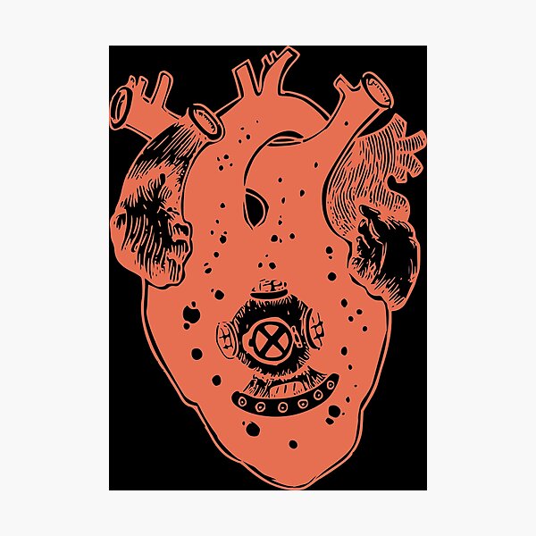 "Sunken And Lost Ink Draw Illustration" Photographic Print by Madan0494 ...