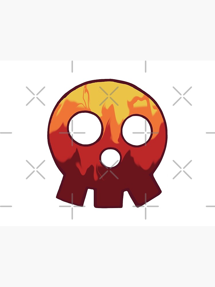 "Fire Force Death Emblem " Art Print for Sale by mward5 | Redbubble