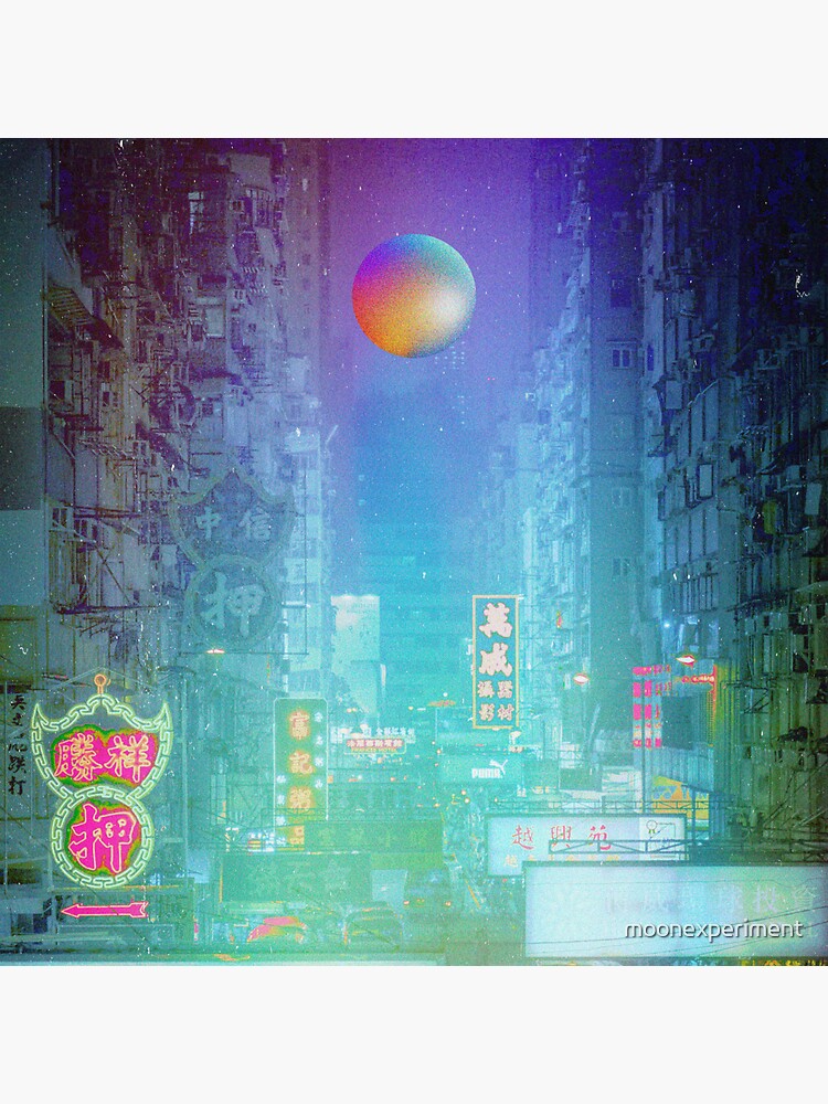 "blade runner" Sticker for Sale by moonexperiment | Redbubble