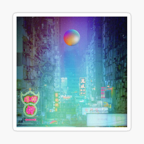 "blade runner" Sticker for Sale by moonexperiment | Redbubble
