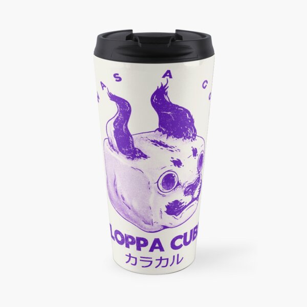Taza de café de viaje «Floppa Cube - Hoy fue un buen día (un color ...