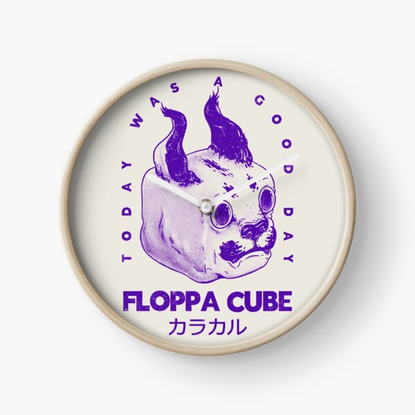 Reloj «Floppa Cube - Hoy fue un buen día (un color) | Flop Flop Feliz ...