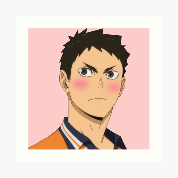 "Daichi Sawamura (Haikyuu!!)" Art Print by kawaiicrossing | Redbubble