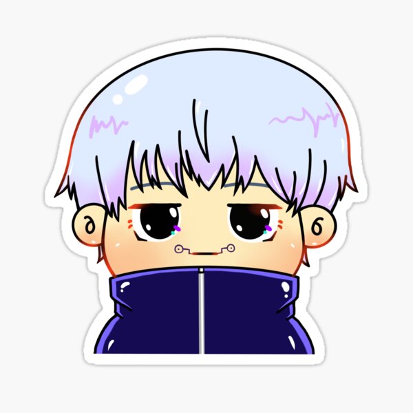 "Toge Inumaki-Fanart" Sticker for Sale by cutaert | Redbubble