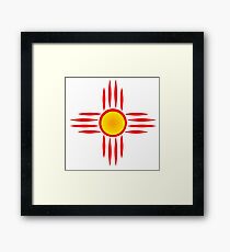Zia Symbol Wall Art | Redbubble