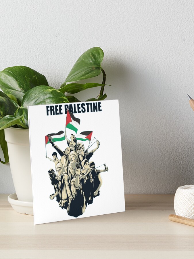 "Free palestine" Art Board Print for Sale by Anggi Prastyan | Redbubble
