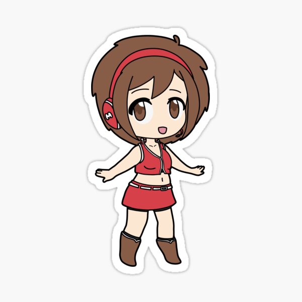 "Meiko Original" Sticker for Sale by speedbaldwin | Redbubble