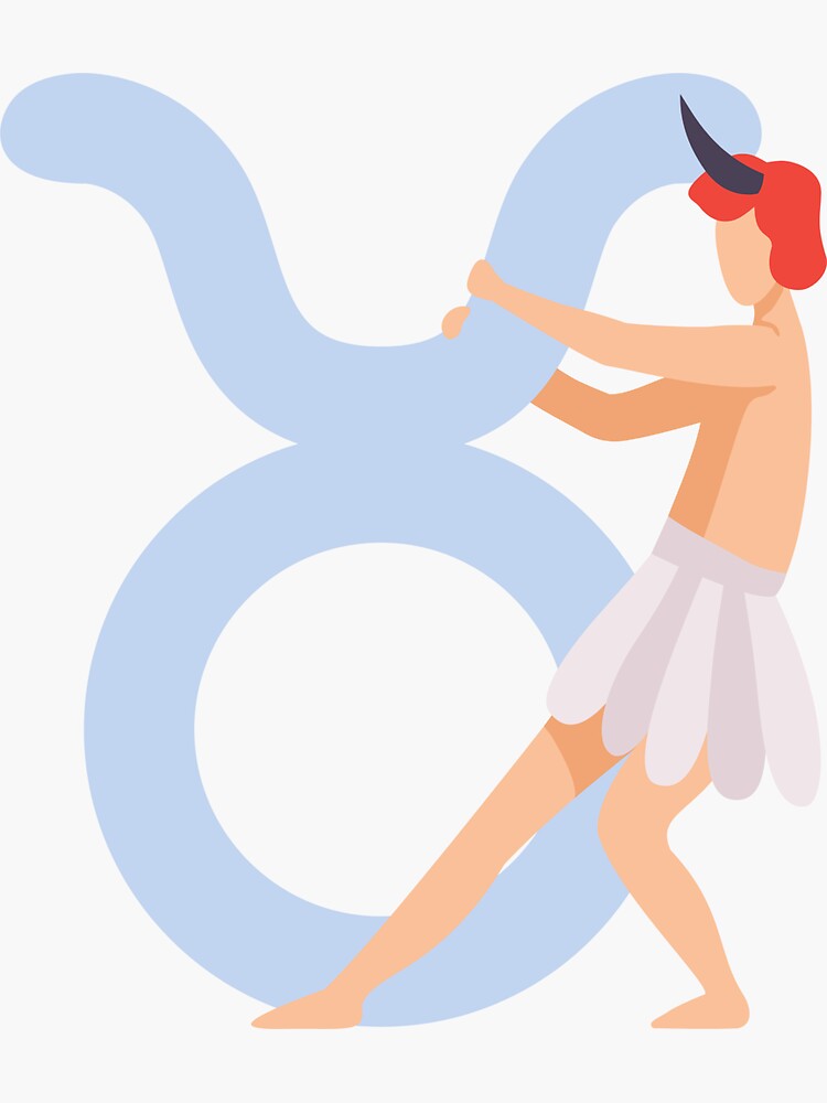 "Taurus Zodiac Sign, Young Man Wearing Clothes in Style of Ancient ...