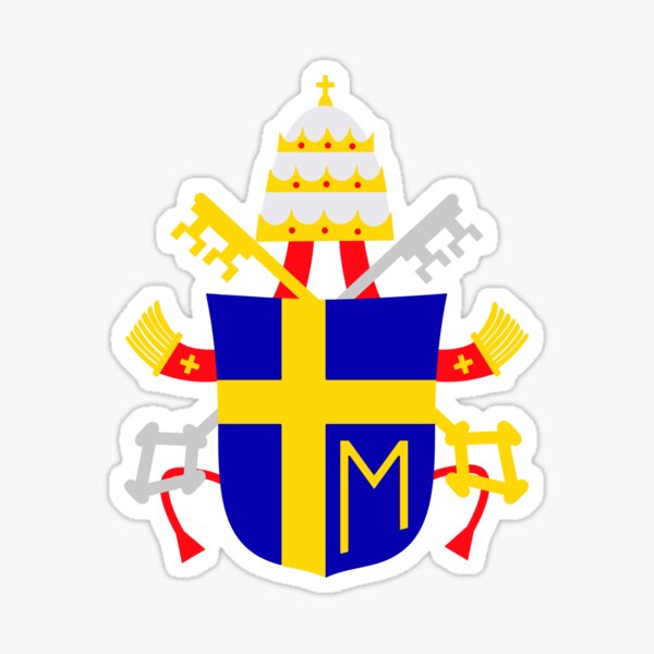 "JP2 Papal Seal" Sticker for Sale by momo-gill | Redbubble
