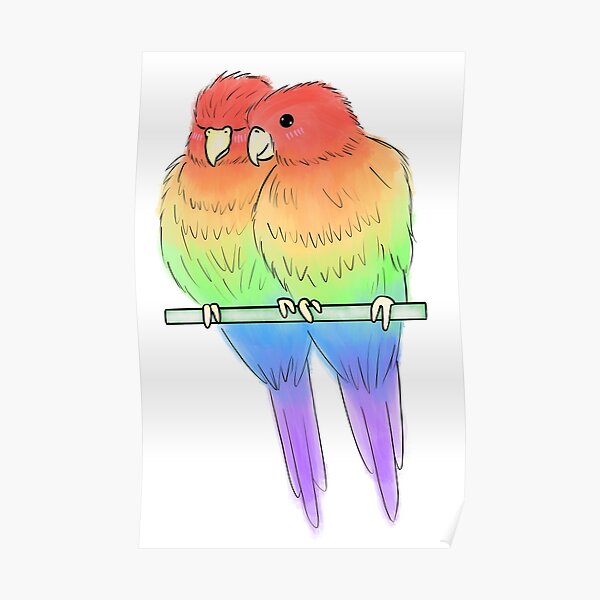 "Gay bird" Poster for Sale by Lostintrace | Redbubble