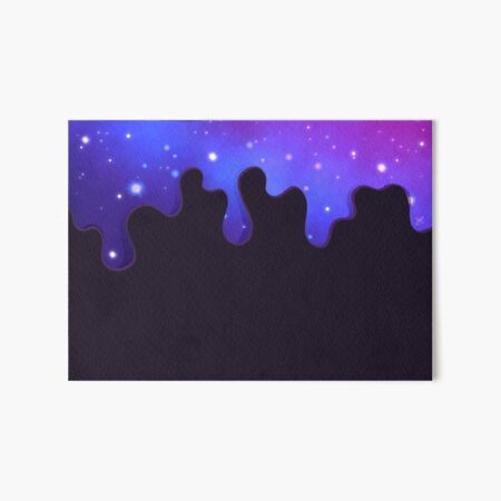 "Galaxy Drip" Art Board Print by heysoleilart | Redbubble