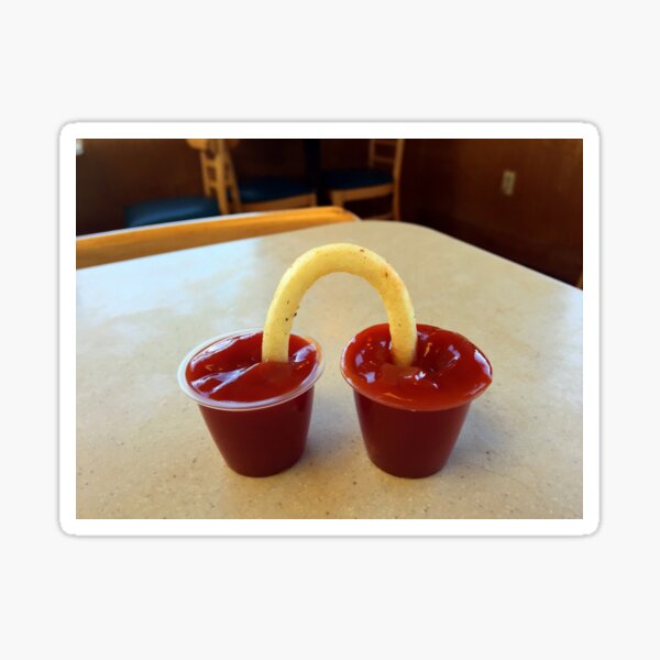 "So THAT'S Why They Call It The GOLDEN ARCHES!!!!" Sticker for Sale by ...