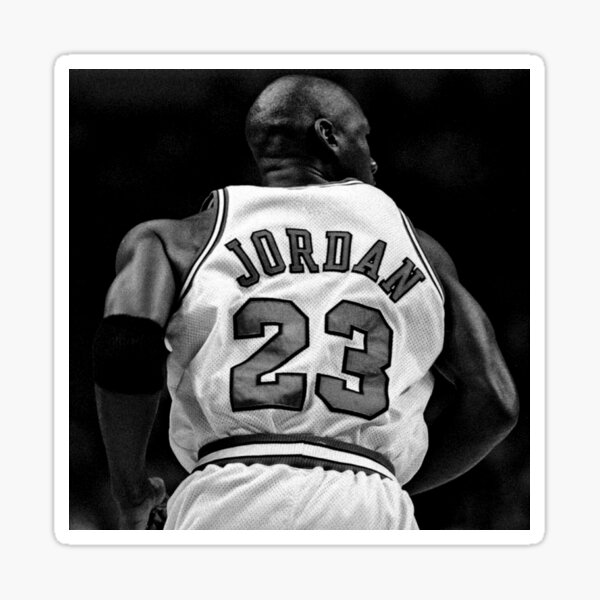 "running MJ" Sticker for Sale by anjordstore | Redbubble