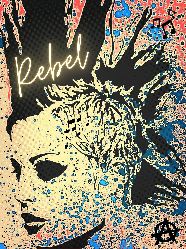 Rebel Girl Sticker For Sale By Srchappell Redbubble