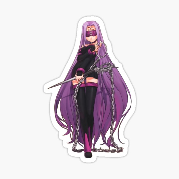 "Medusa Rider Fate Stay Night" Sticker by KitaKittyGates | Redbubble