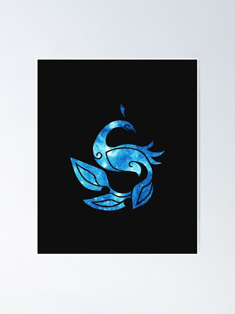 "kaeya constellation pavo ocellus - genshin impact" Poster by ...