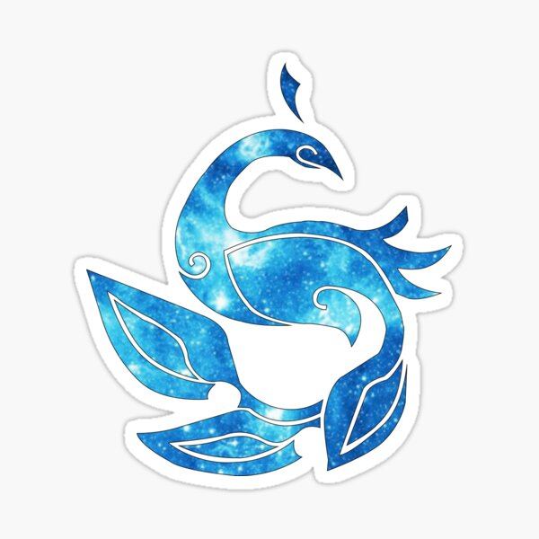 "kaeya constellation pavo ocellus - genshin impact" Sticker for Sale by ...