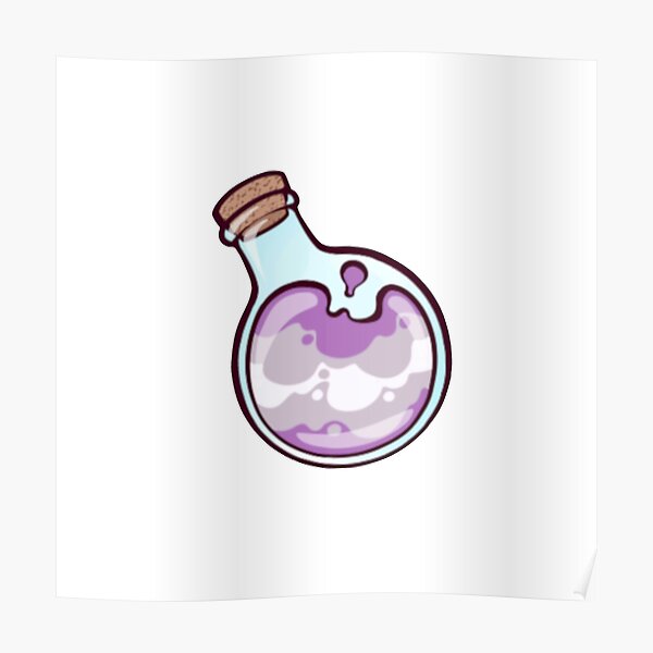 Mini Pride Potions Greysexual Poster For Sale By Cybernonymous