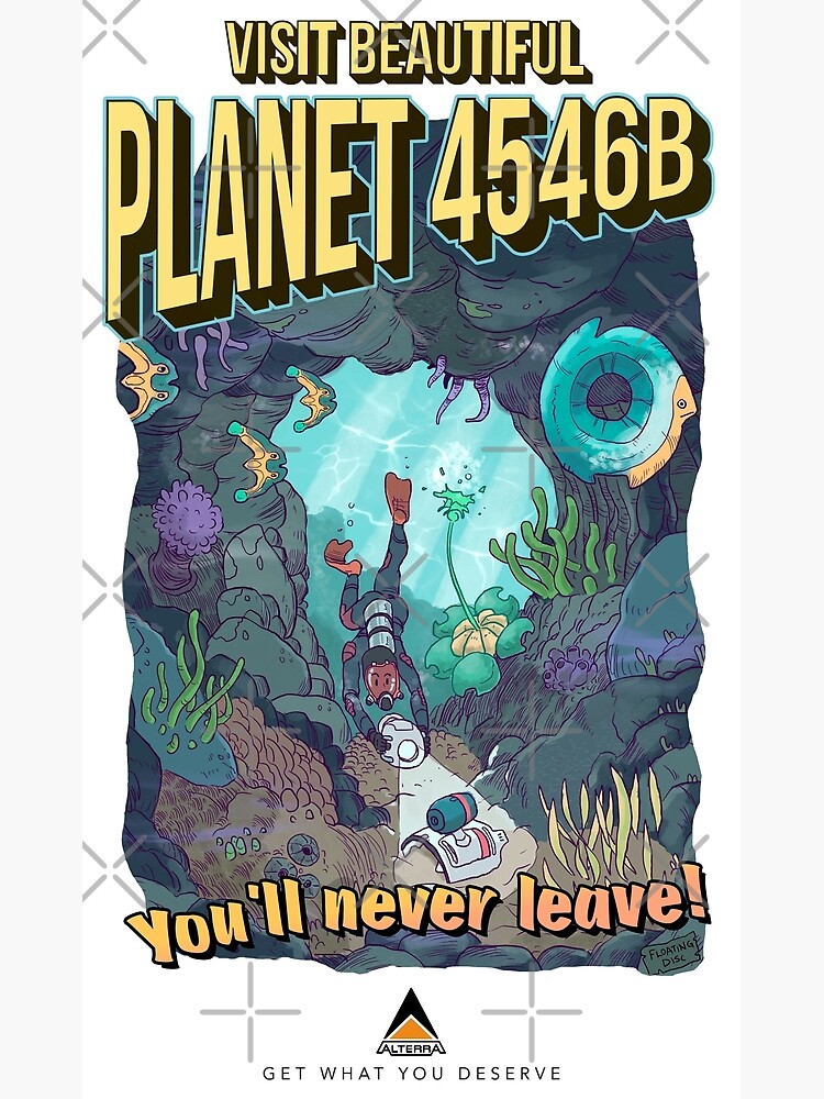 "Planet 4546B Tourism Advert" Poster for Sale by floatingdisc | Redbubble