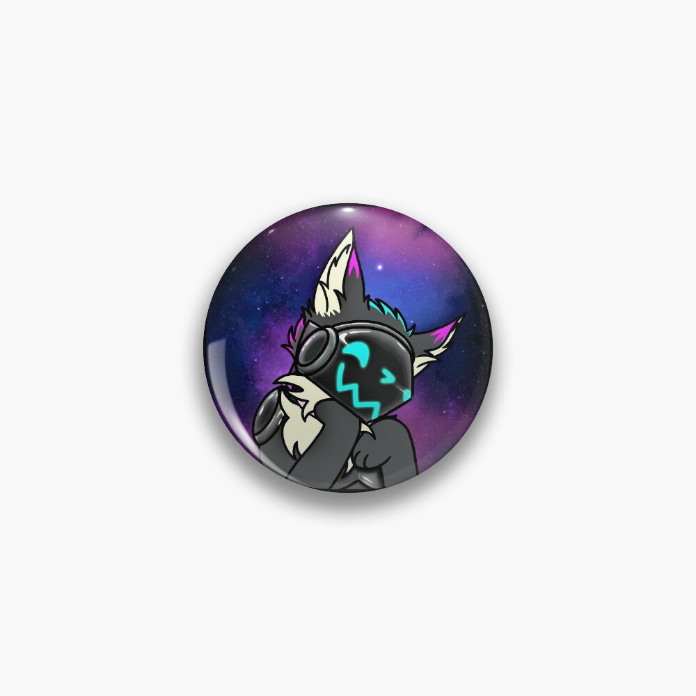 "Space Protogen" Pin for Sale by PlanetaryMayor | Redbubble