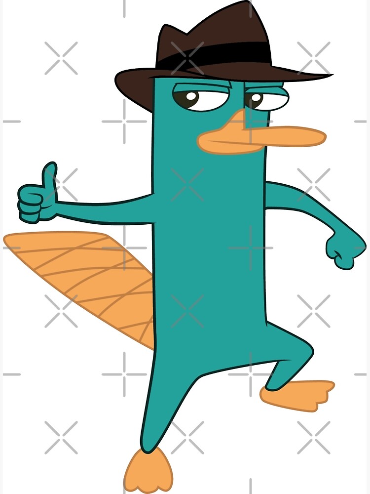 "Perry The Platypus" Poster by johncastello23 | Redbubble