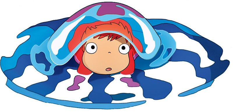 Ponyo: Stickers | Redbubble