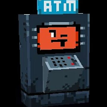 "EVERHOOD ATM" Sticker for Sale by discordantly | Redbubble