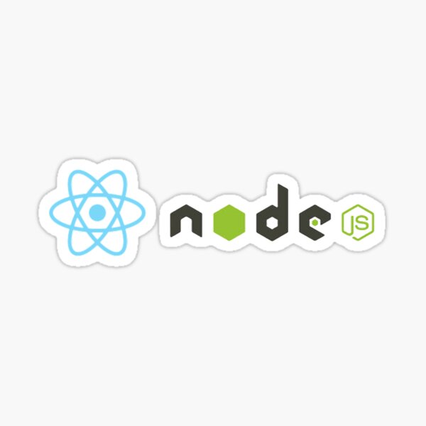 "React Node" Sticker for Sale by CodingMarathon | Redbubble