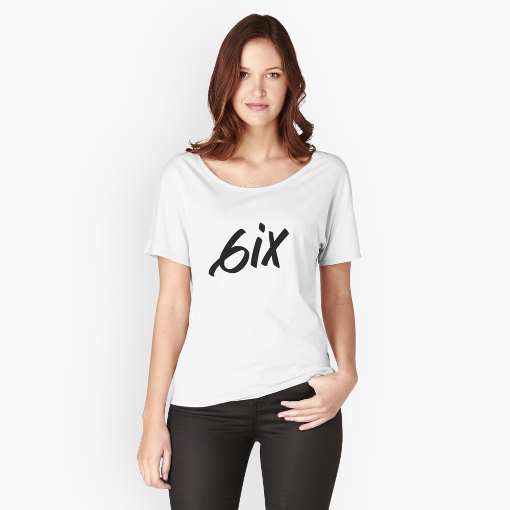 "6ix" Sticker for Sale by Katreena Dalisay | Redbubble