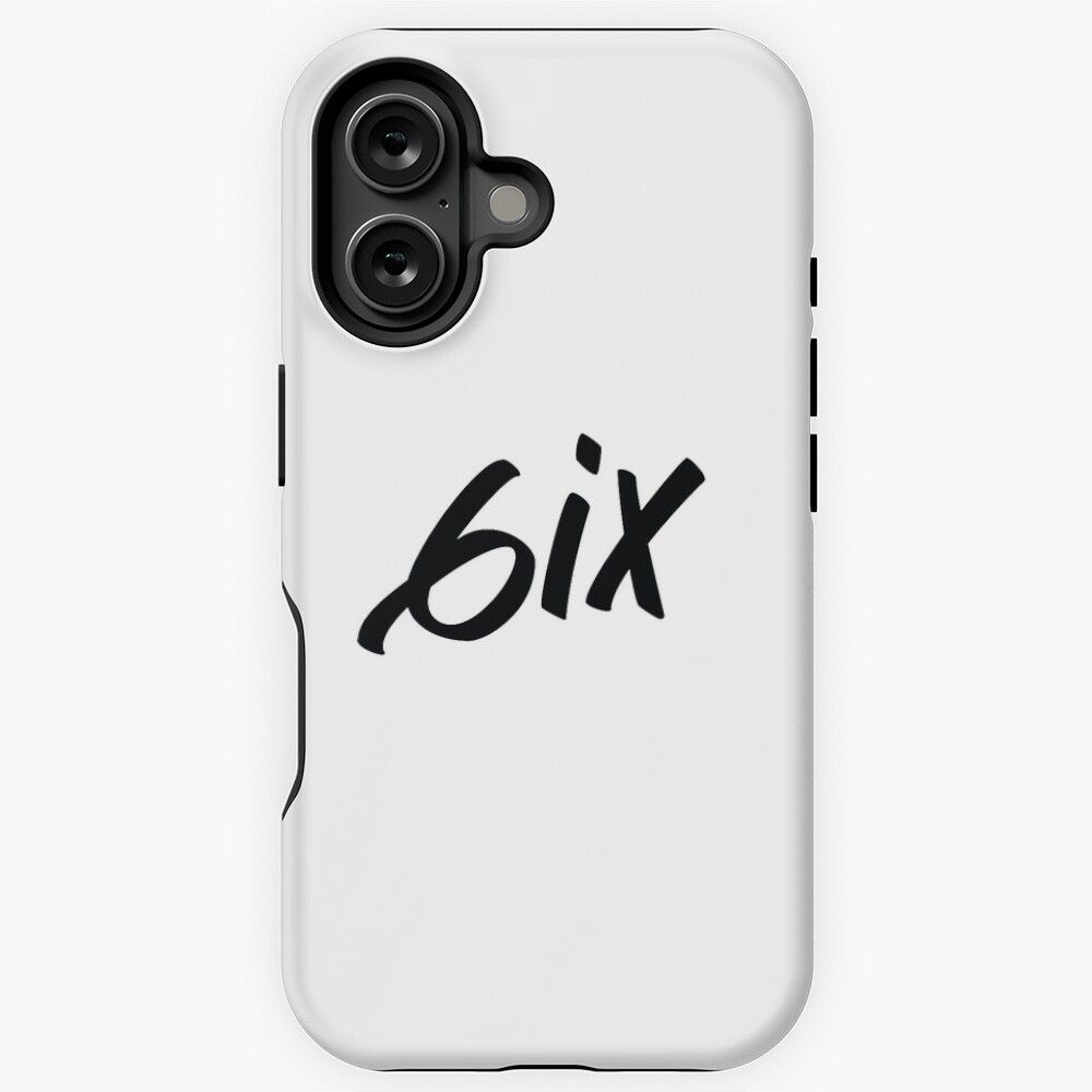 "6ix" Sticker for Sale by Katreena Dalisay | Redbubble