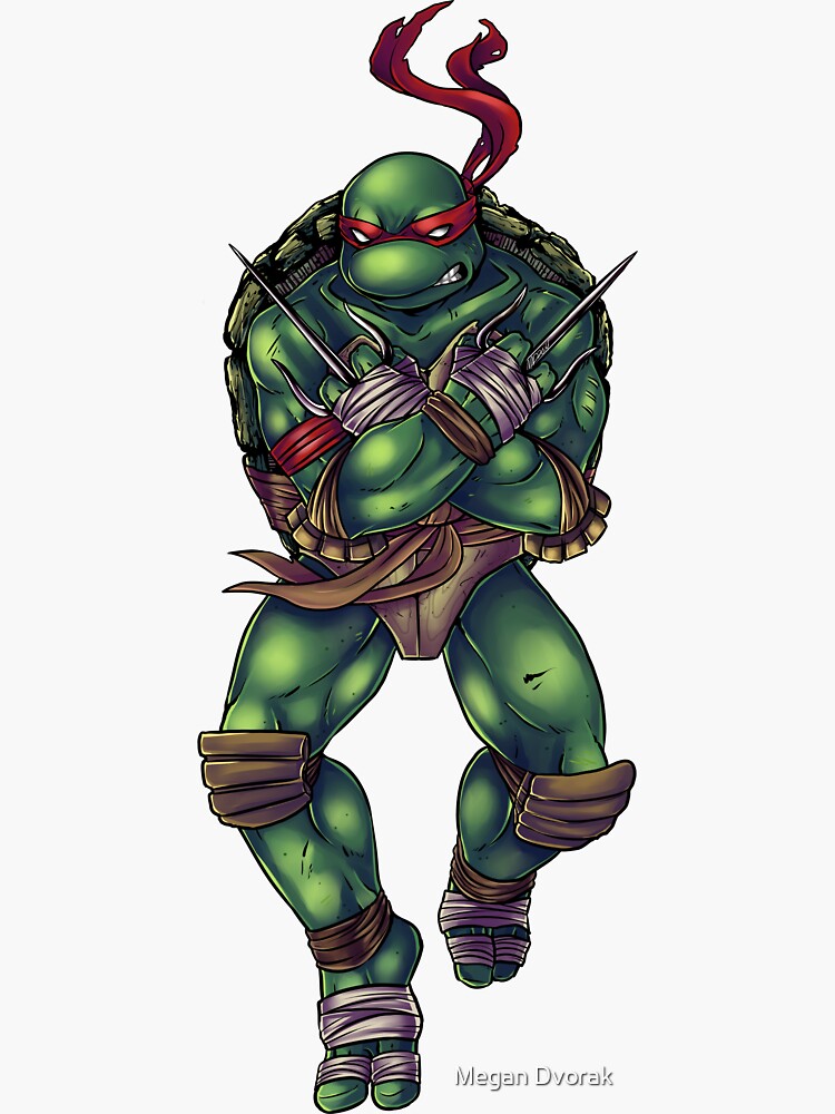 "Raphael" Sticker for Sale by Megan Dvorak | Redbubble