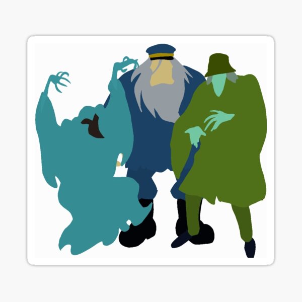 "Trio of Villains" Sticker for Sale by MadeByGeo | Redbubble