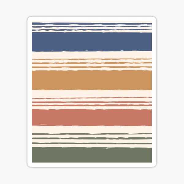 "Earth Color Line Art" Sticker for Sale by MaiZephyr | Redbubble