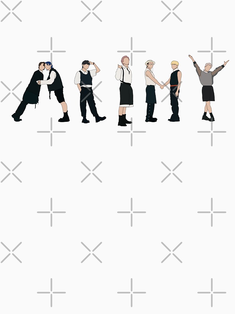 "Butter ARMY sign silhouette, Butter illustration " Essential T-Shirt ...