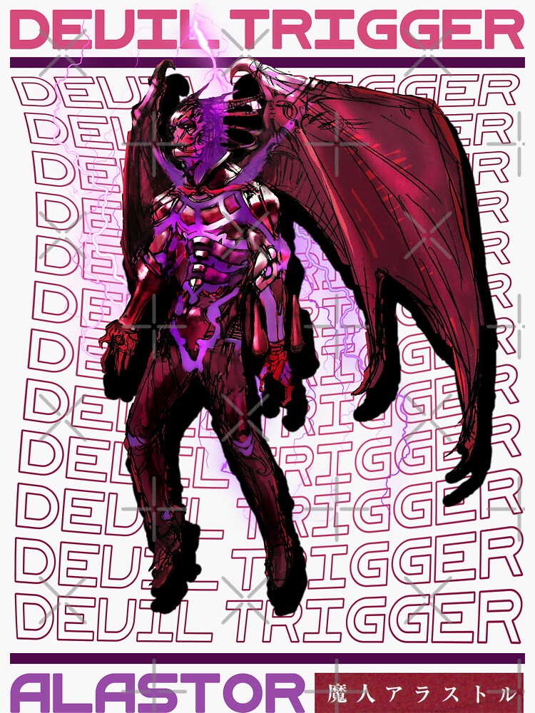"Devil May Cry devil trigger alastor" Sticker for Sale by SyanArt ...